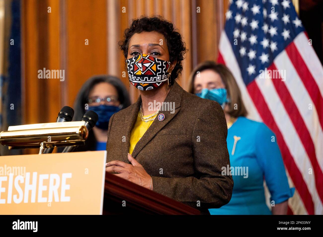 Yvette clarke 2021 hi-res stock photography and images - Alamy