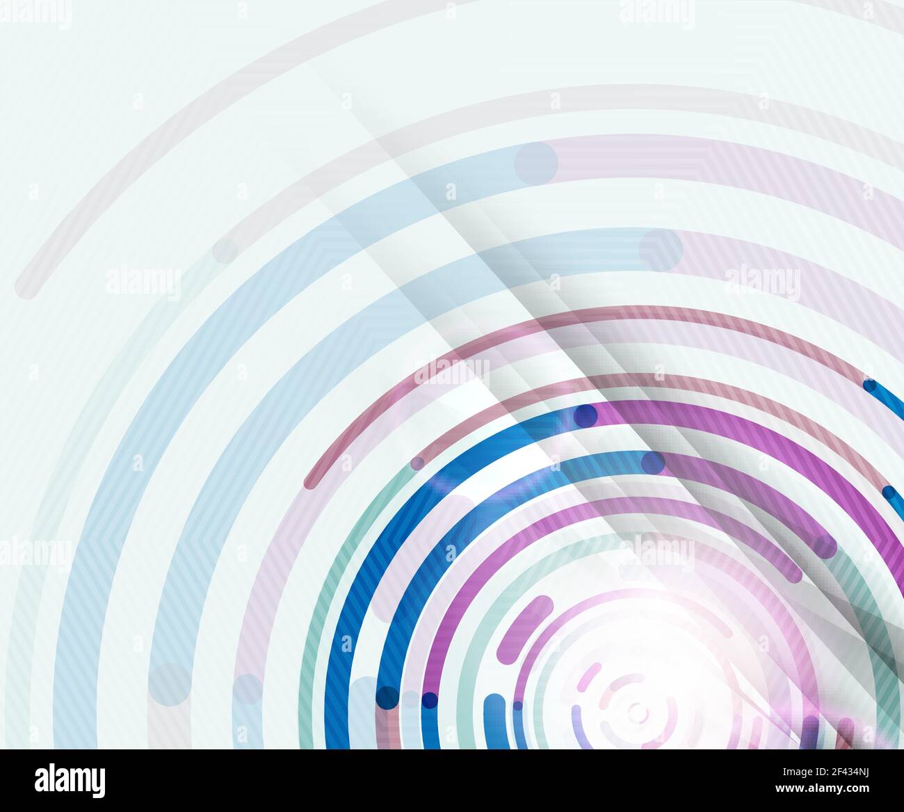Circular lines, circles, geometric abstract background. Circular lines ...