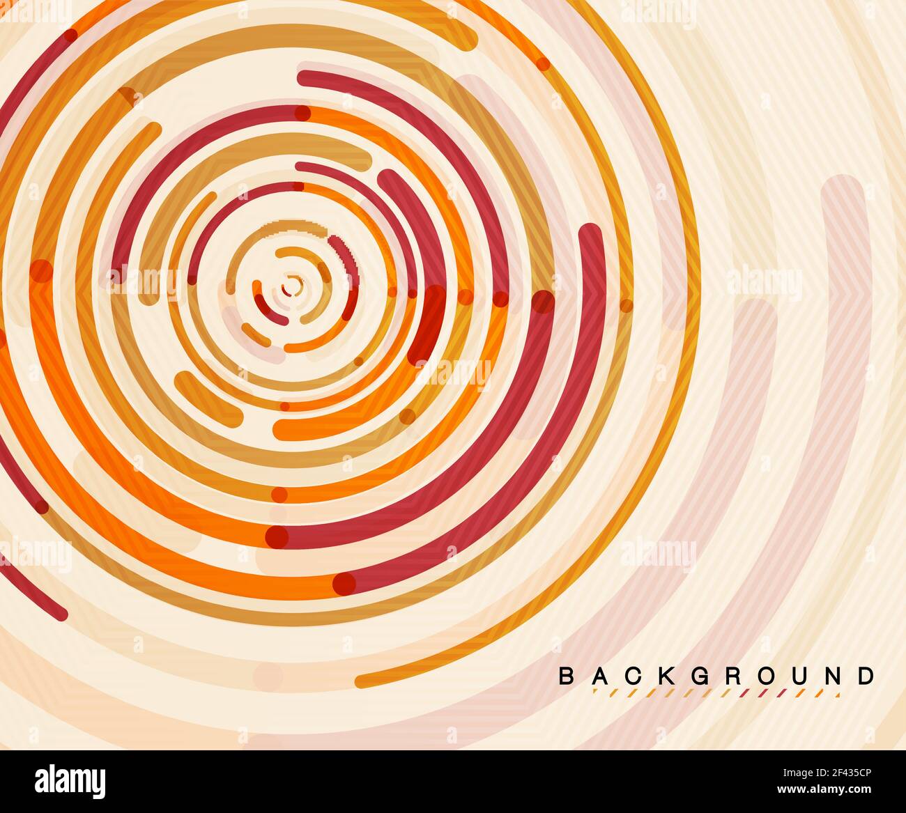 Circular lines, circles, geometric abstract background. Circular lines ...