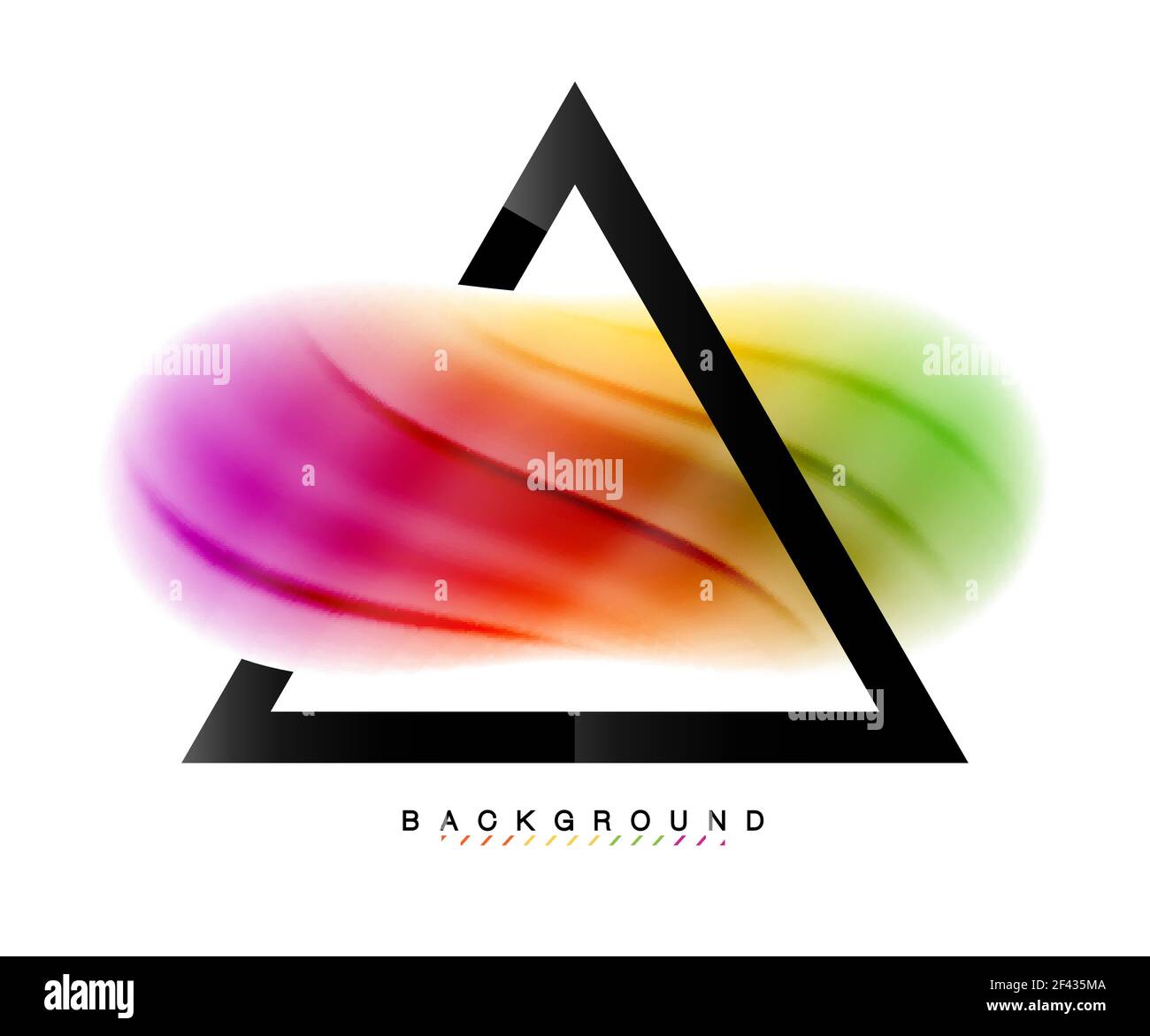 Swirl fluid flowing colors motion effect, holographic abstract ...
