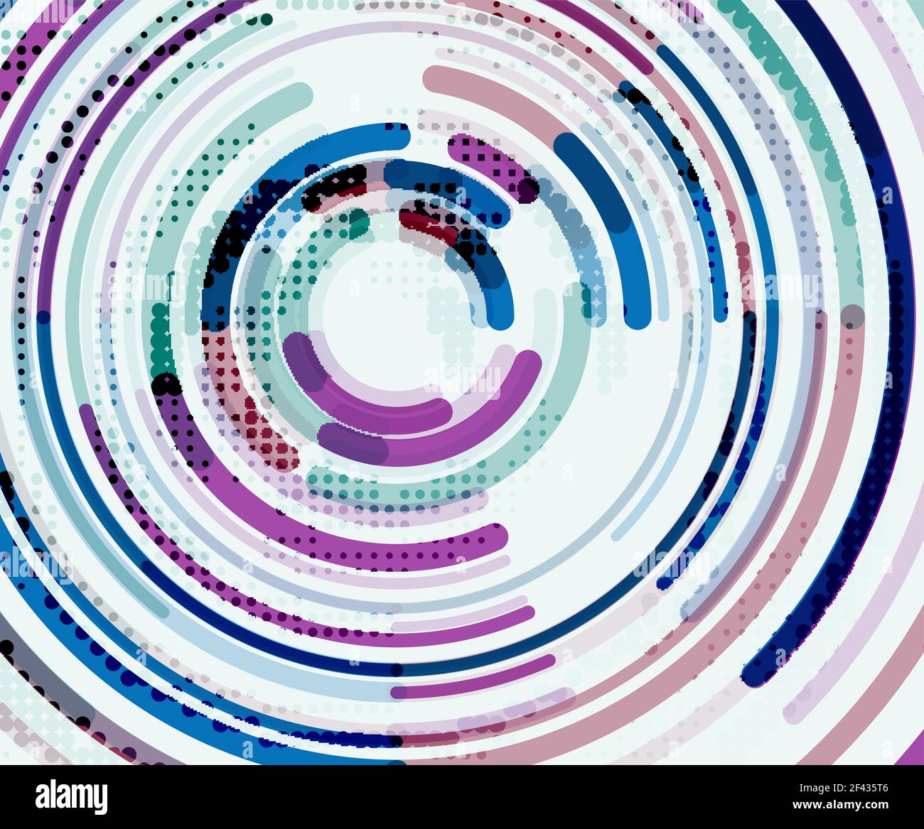 Circular lines, circles, geometric abstract background. Circular lines ...