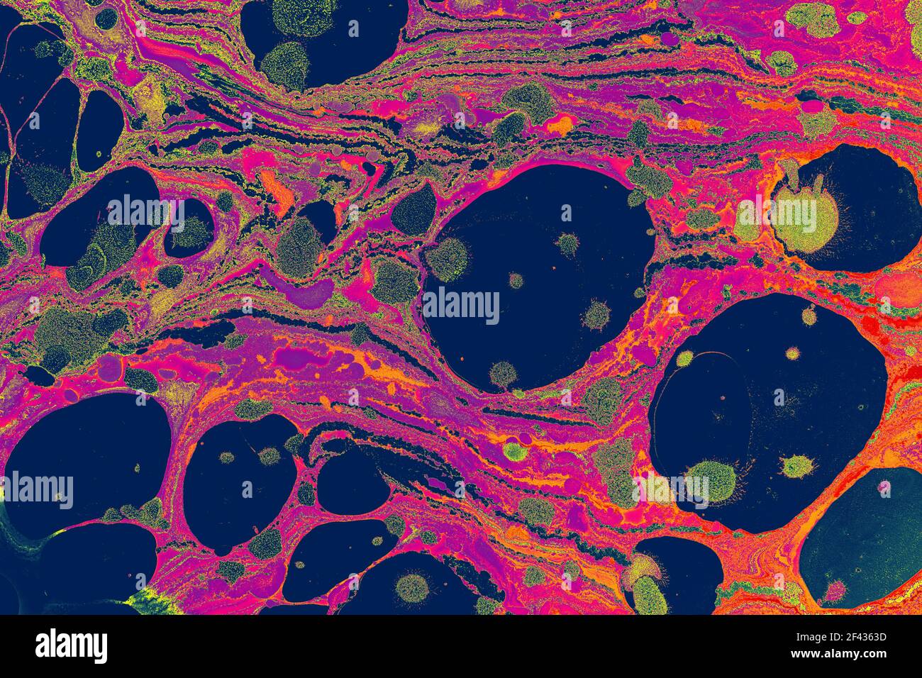 An abstract colorful mixed paint background for wallpapers Stock Photo ...