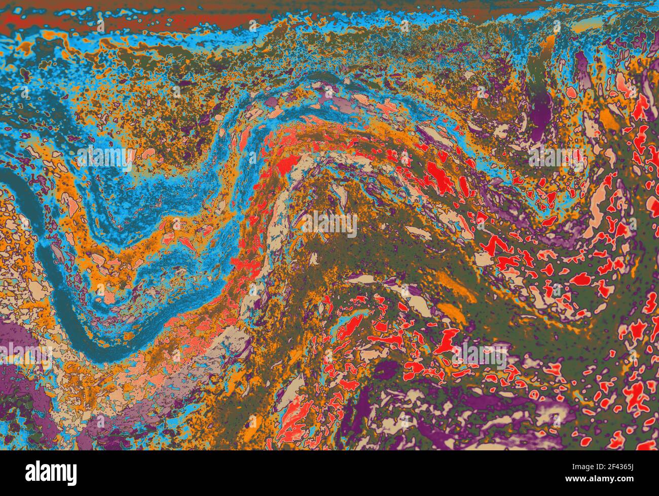 An abstract colorful mixed paint background for wallpapers Stock Photo ...