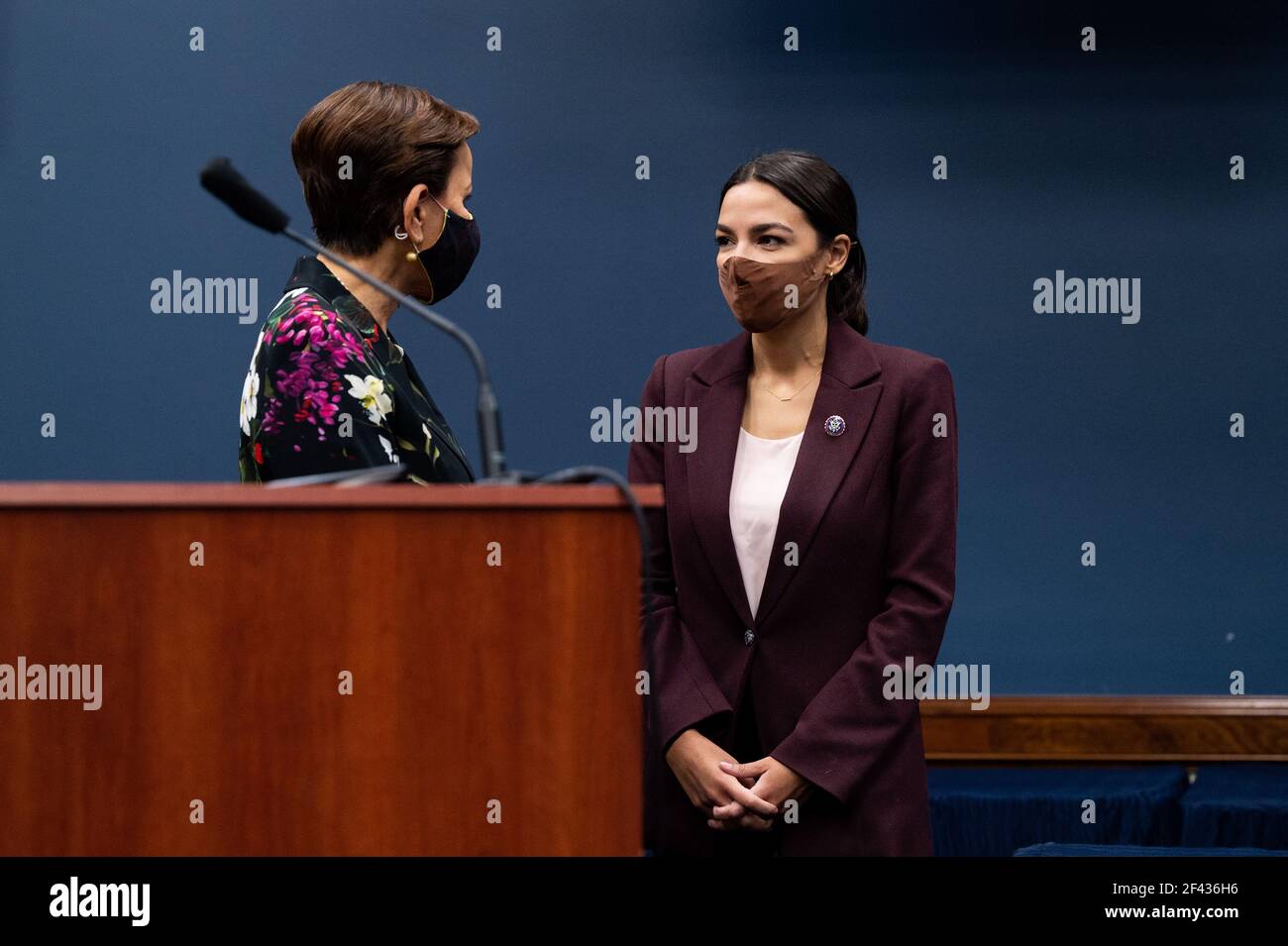 U.S. Representative Nydia Velazquez (D-NY) speaks to U.S ...