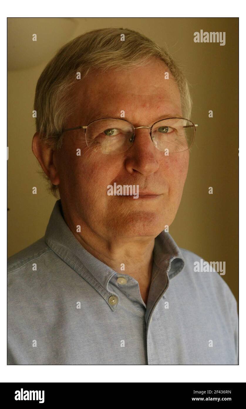 Clive Hilton at home in Wimbledonpic David Sandison 16/9/2004 Stock ...