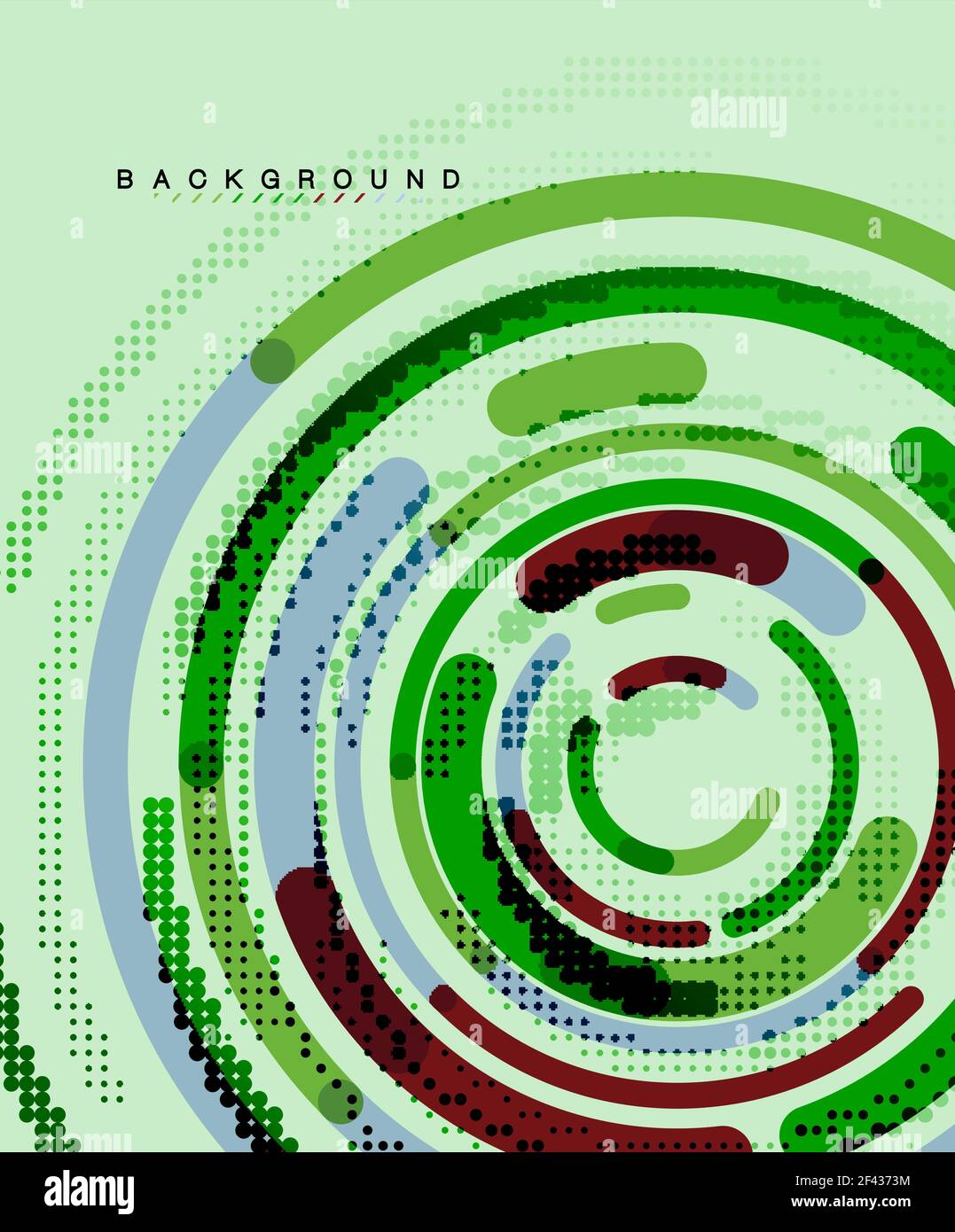 Circular lines, circles, geometric abstract background. Circular lines ...