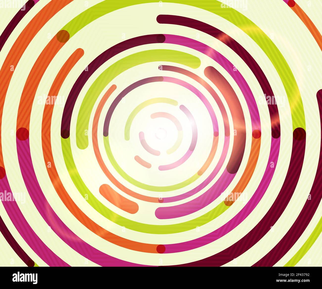 Circular lines, circles, geometric abstract background. Circular lines ...