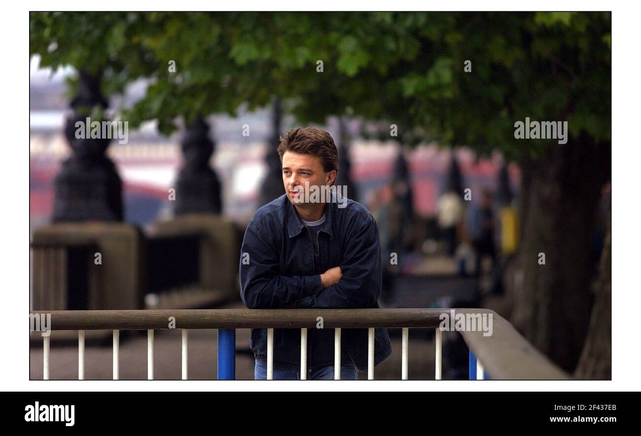 Ed Hall.....Director outside the National Theatre, Southbank, London ...