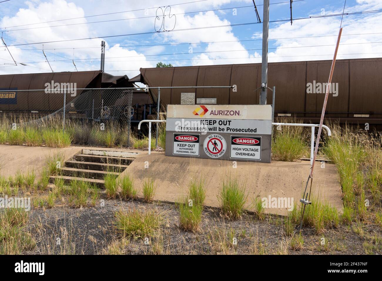 Sign no entry australia hi-res stock photography and images - Alamy