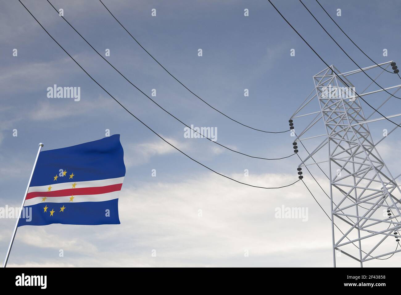Electricity consumption and production in countries with the flag of ...