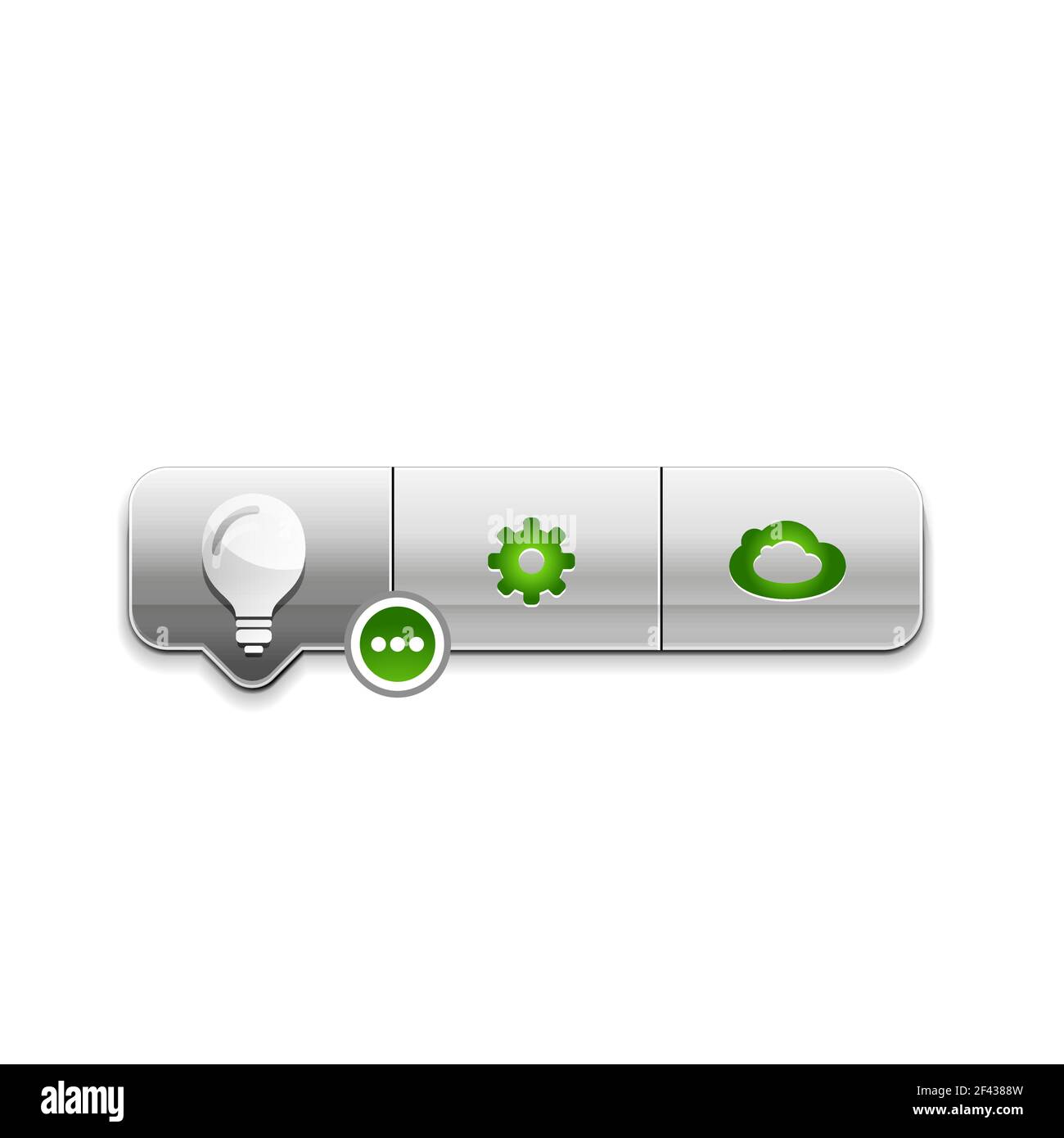 Light bulb, new idea concept web button. Light bulb, new idea concept ...
