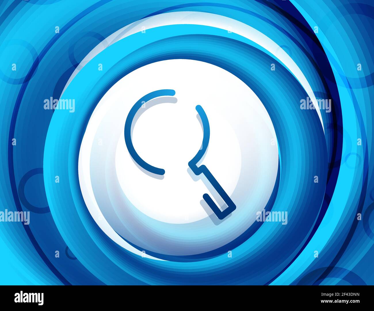 Search magnifyier web button, magnify icon. Modern magnifying glass ...