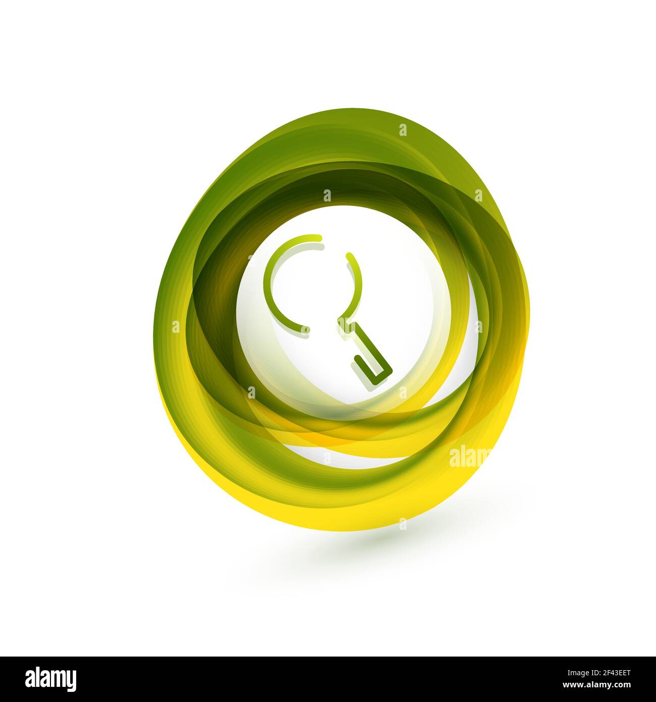 Search magnifyier web button, magnify icon. Modern magnifying glass ...