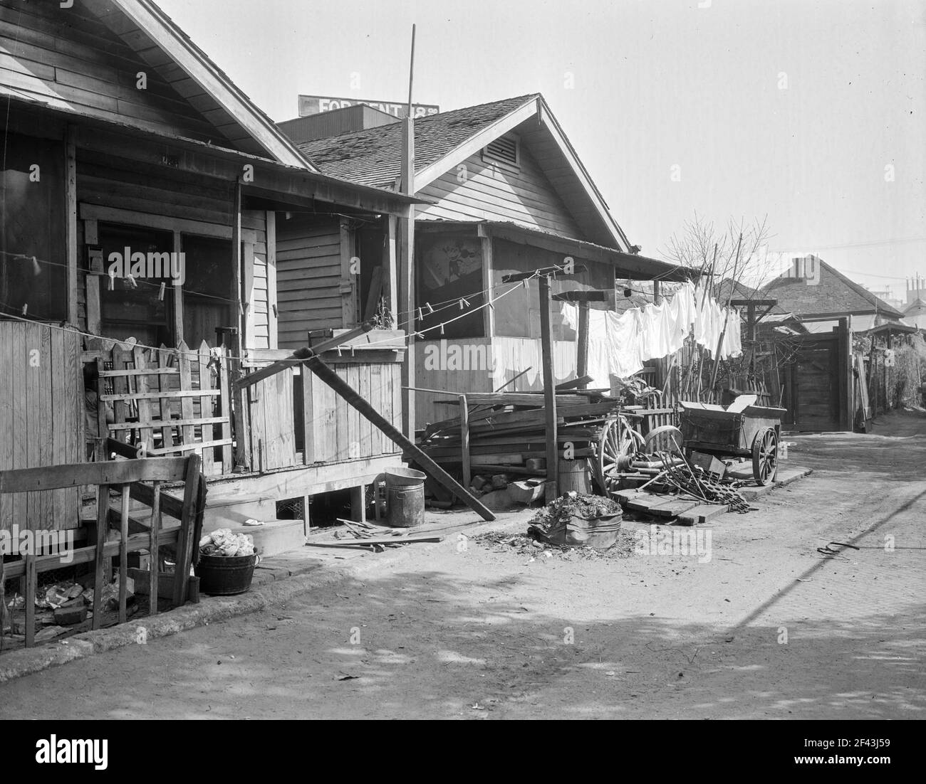 Poor man houses Black and White Stock Photos & Images - Alamy
