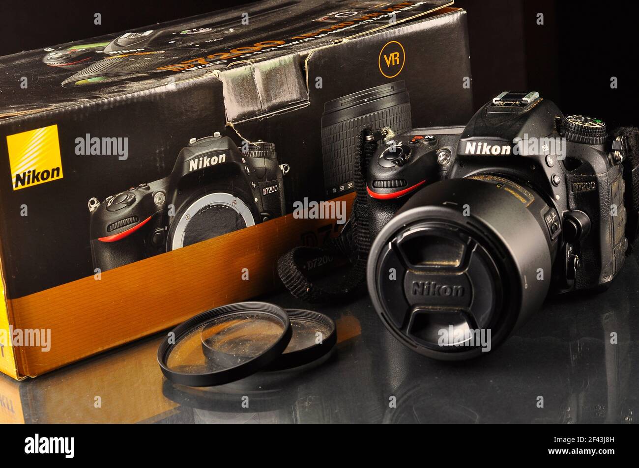 Photography, Nikon photo gear, studio shot Stock Photo - Alamy