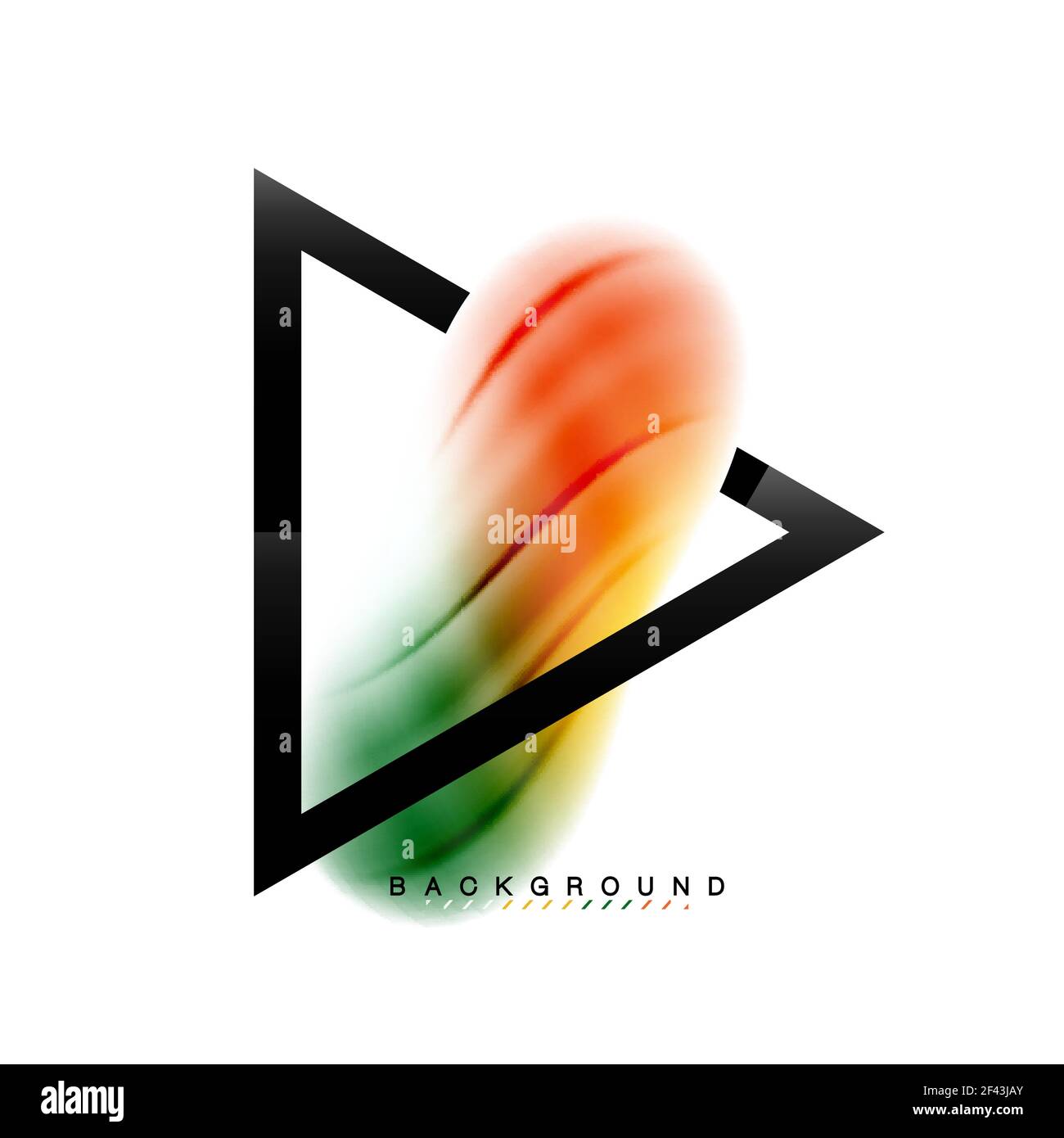 Swirl fluid flowing colors motion effect, holographic abstract ...