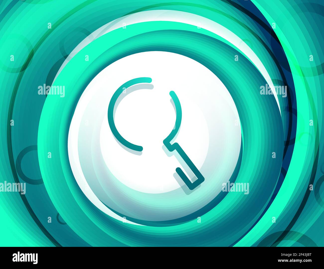 Search magnifyier web button, magnify icon. Modern magnifying glass ...