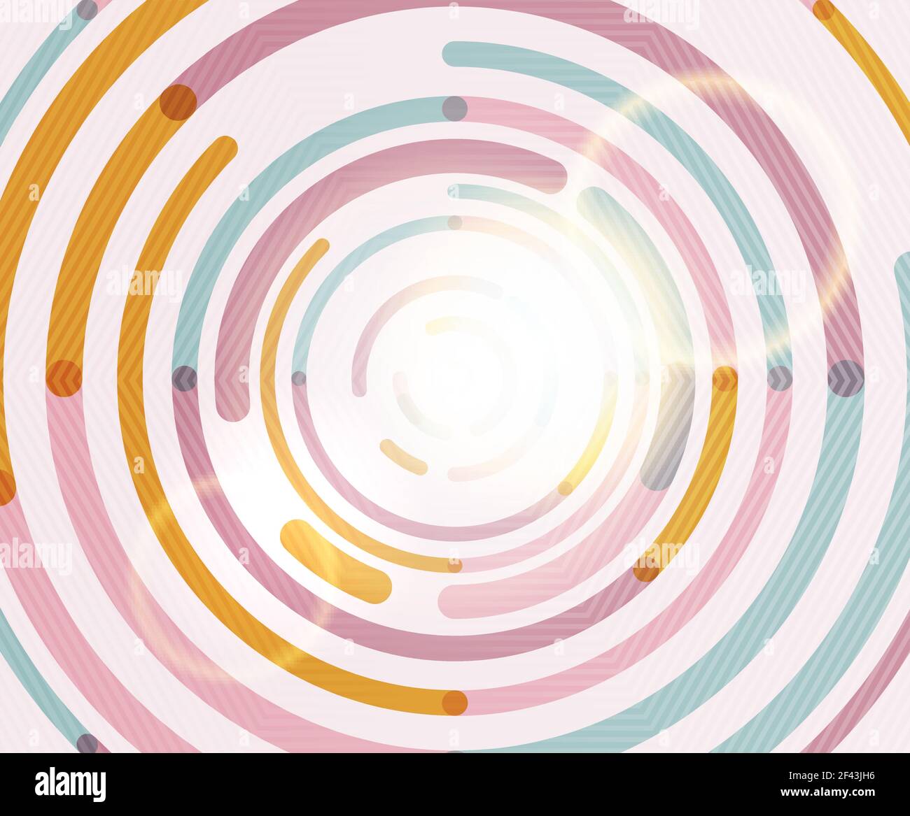 Circular lines, circles, geometric abstract background. Circular lines ...