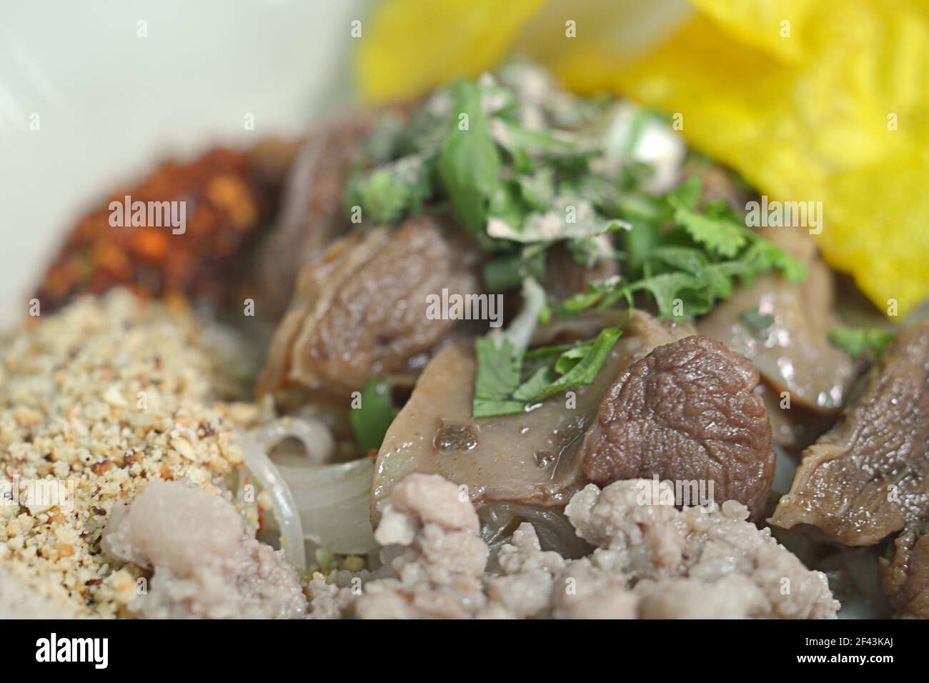 Traditional thai noodle. thai food. tom yam Stock Photo - Alamy