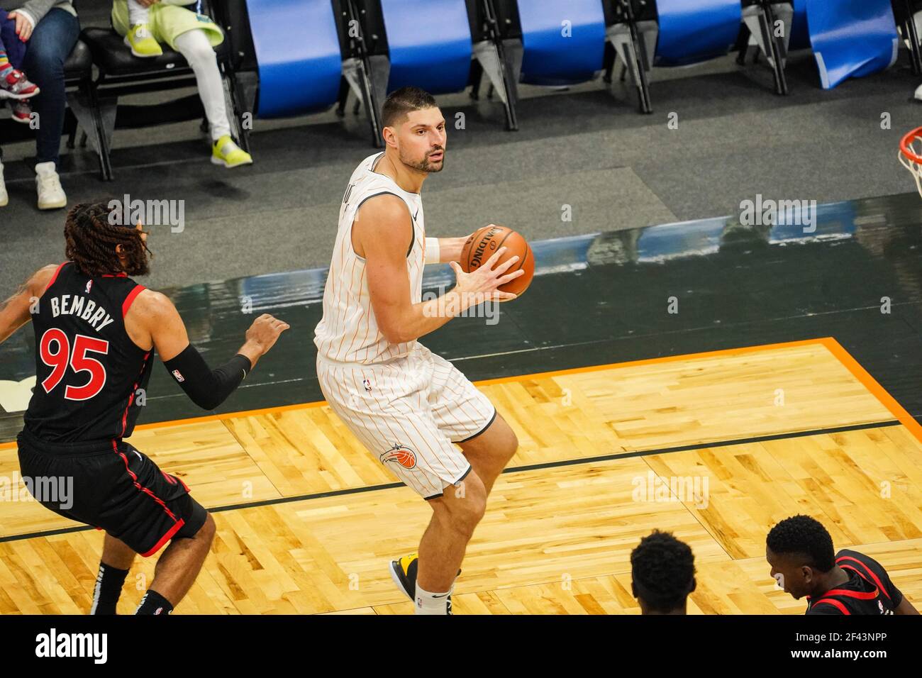 Orlando, Florida, USA, February 2, 2021, Toronto Rapters face the ...