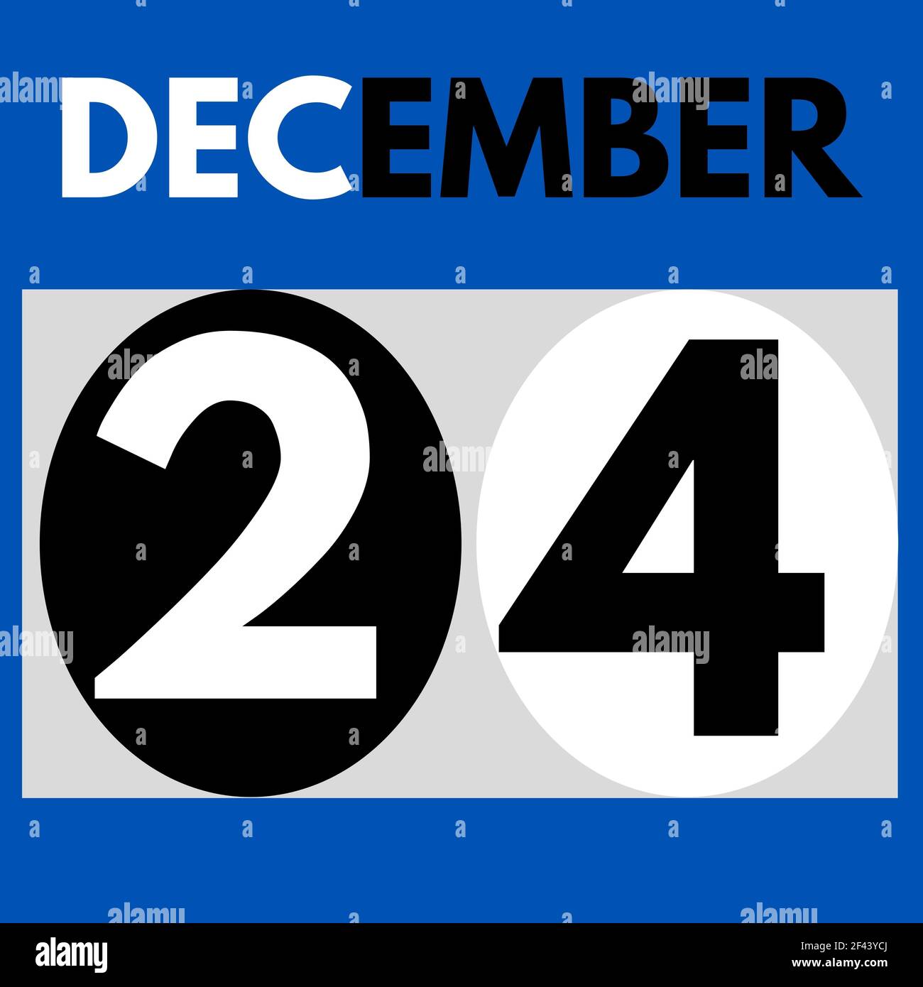 December 24 . Modern daily calendar icon .date ,day, month .calendar ...