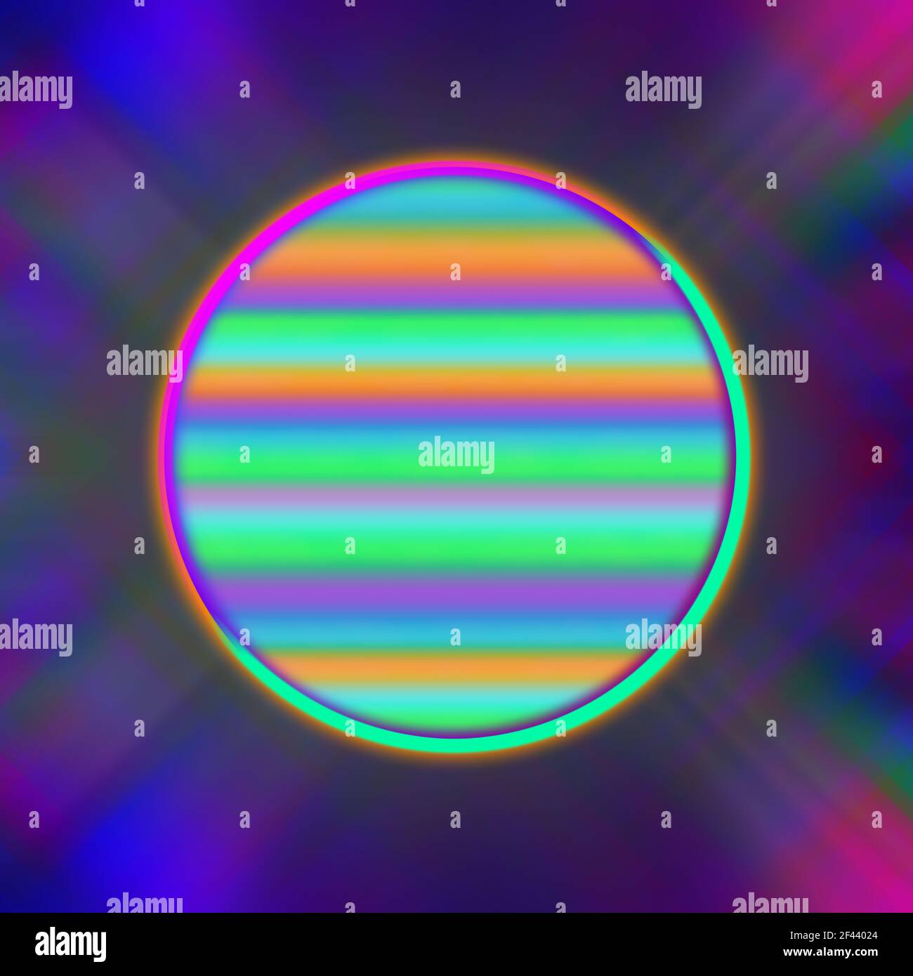 An abstract 3d circular shape background image Stock Photo - Alamy
