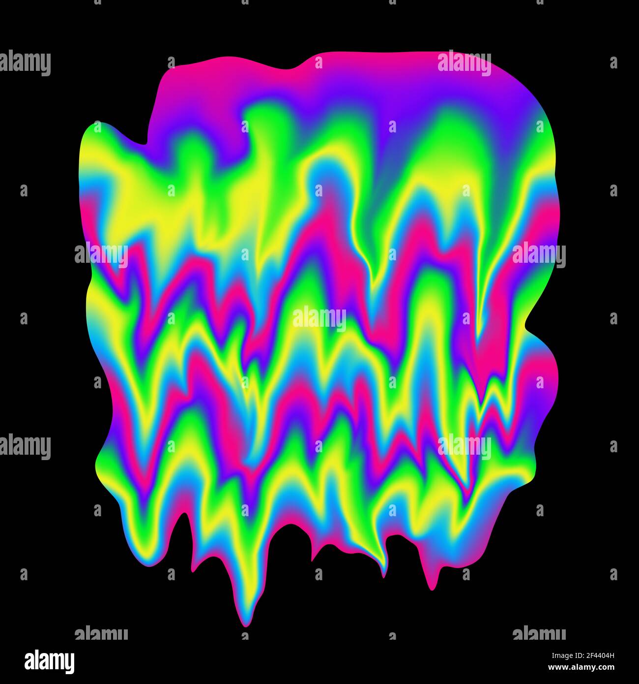 An abstract psychedelic splatter shape background image Stock Photo - Alamy