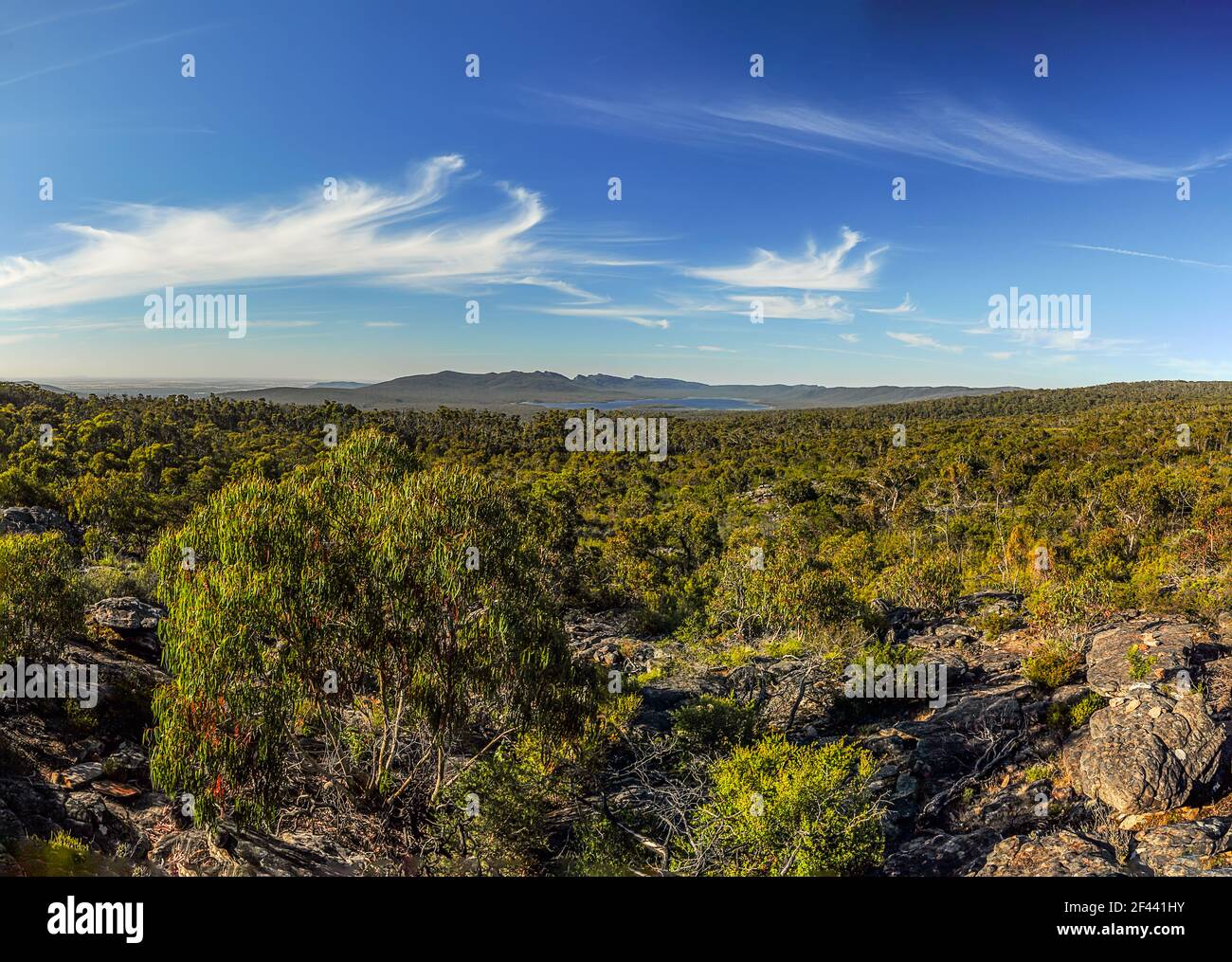 Great views overlooking the Victoria Valley Stock Photo - Alamy