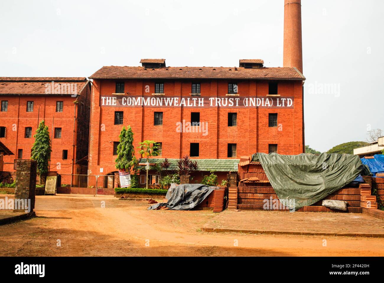calicut tile factory Stock Photo - Alamy
