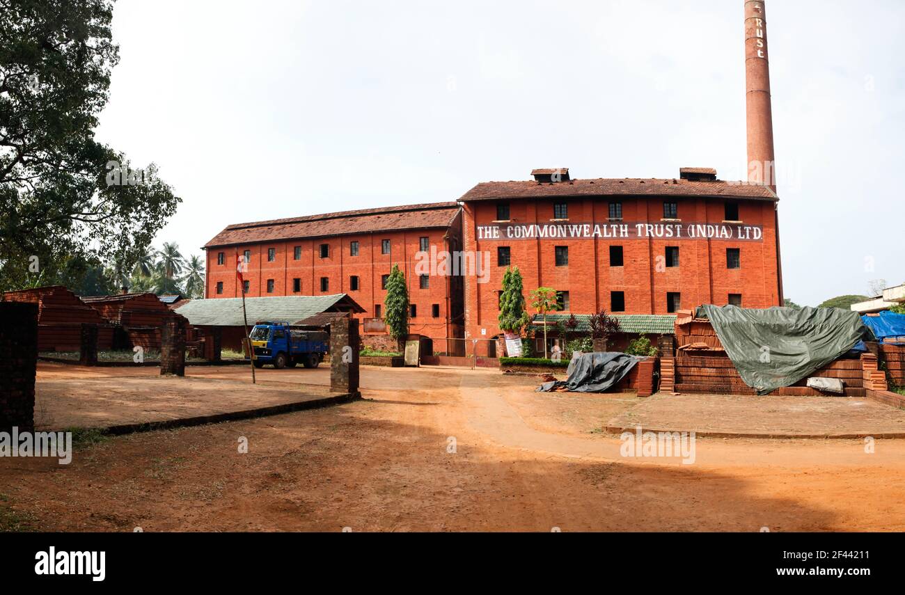 calicut tile factory Stock Photo - Alamy