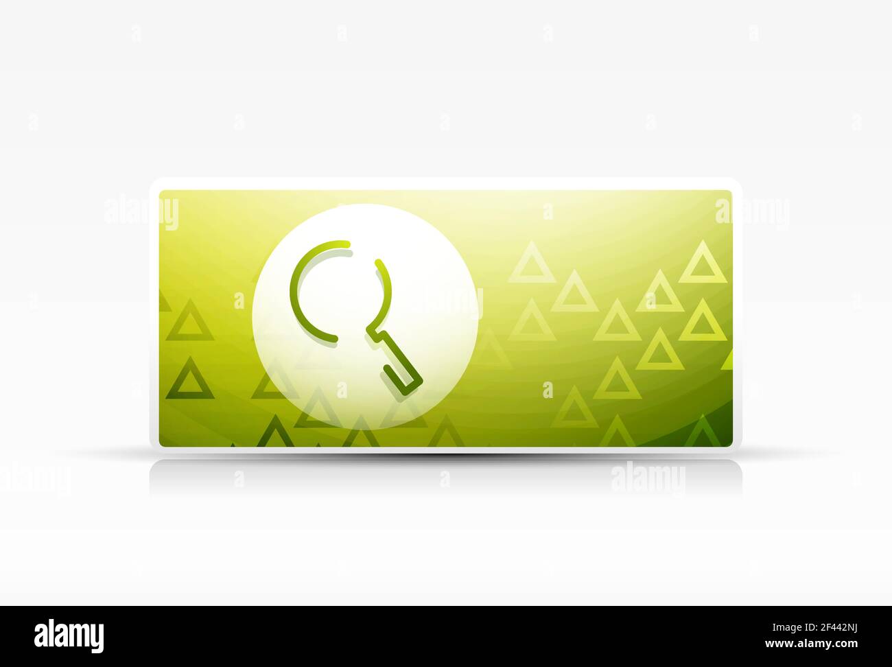 Search magnifyier web button, magnify icon. Modern magnifying glass ...