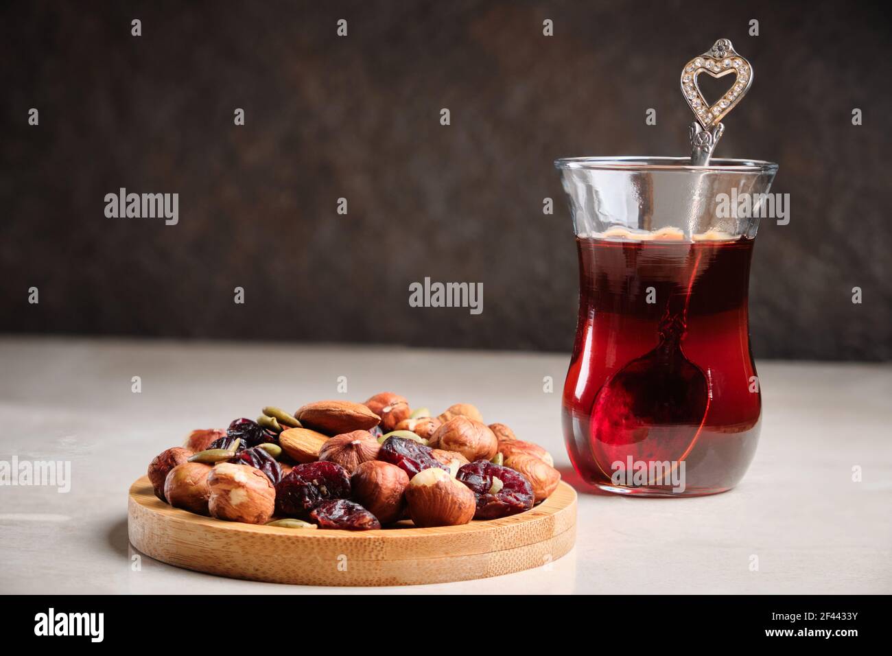 Turkish tea nut mix hi-res stock photography and images - Alamy