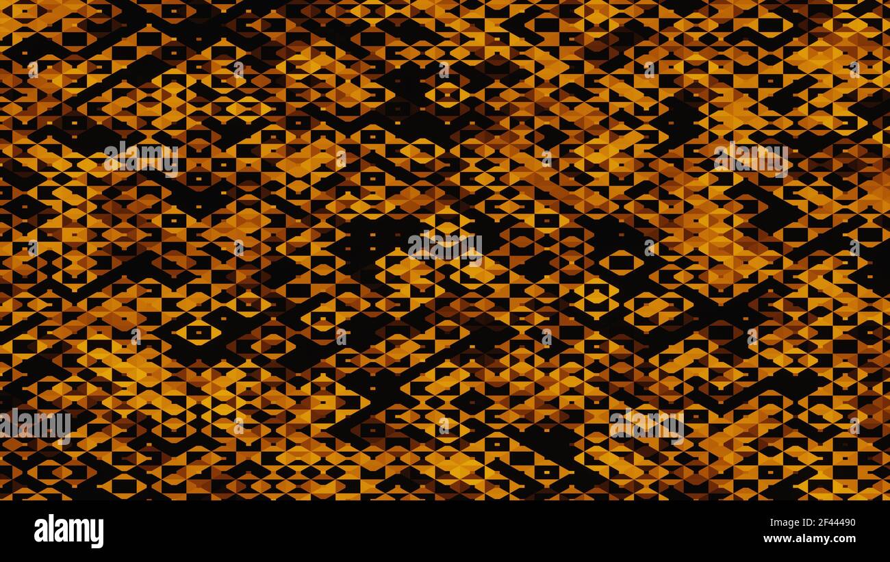 orange and black texture abstract background linear wave voronoi magic ...