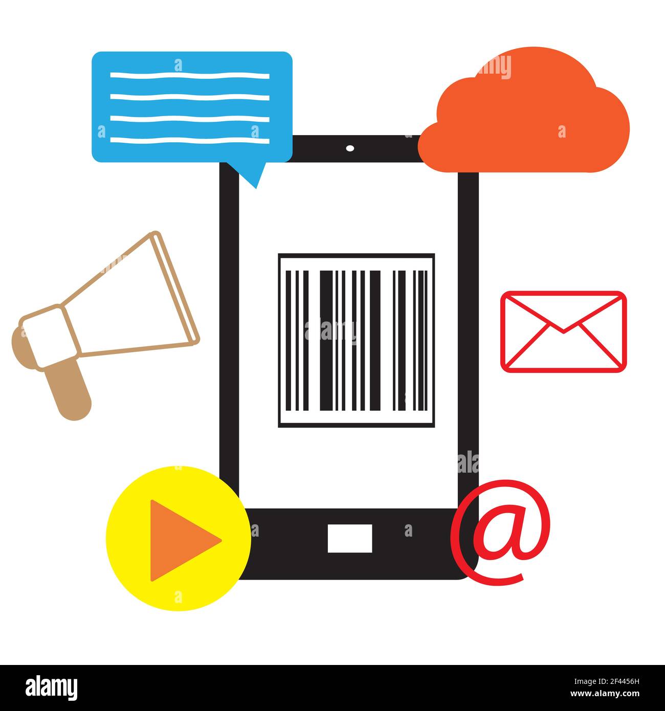 Mobile Advertising Icon