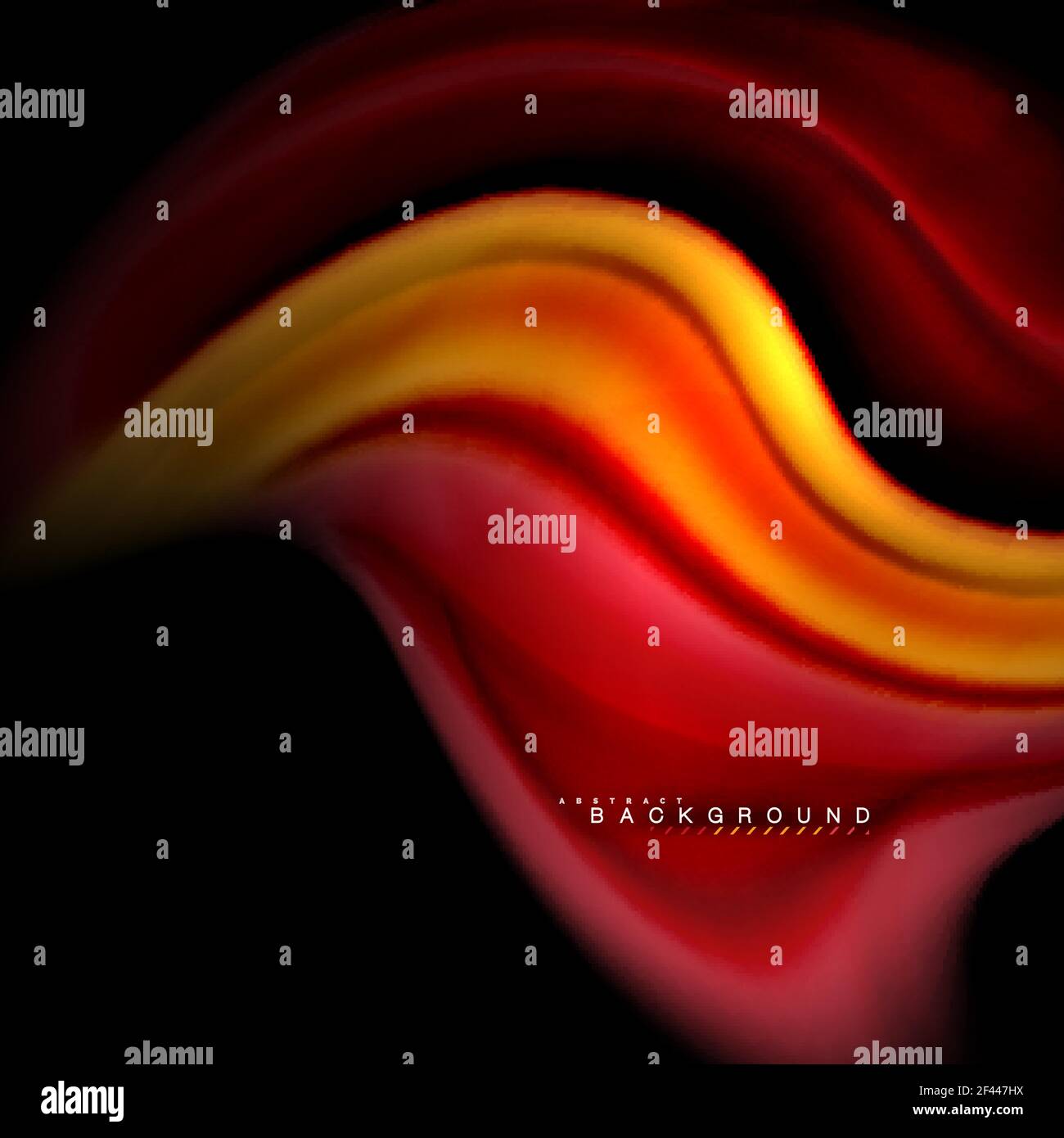 Fluid mixing colors vector wave abstract background design. Colorful ...