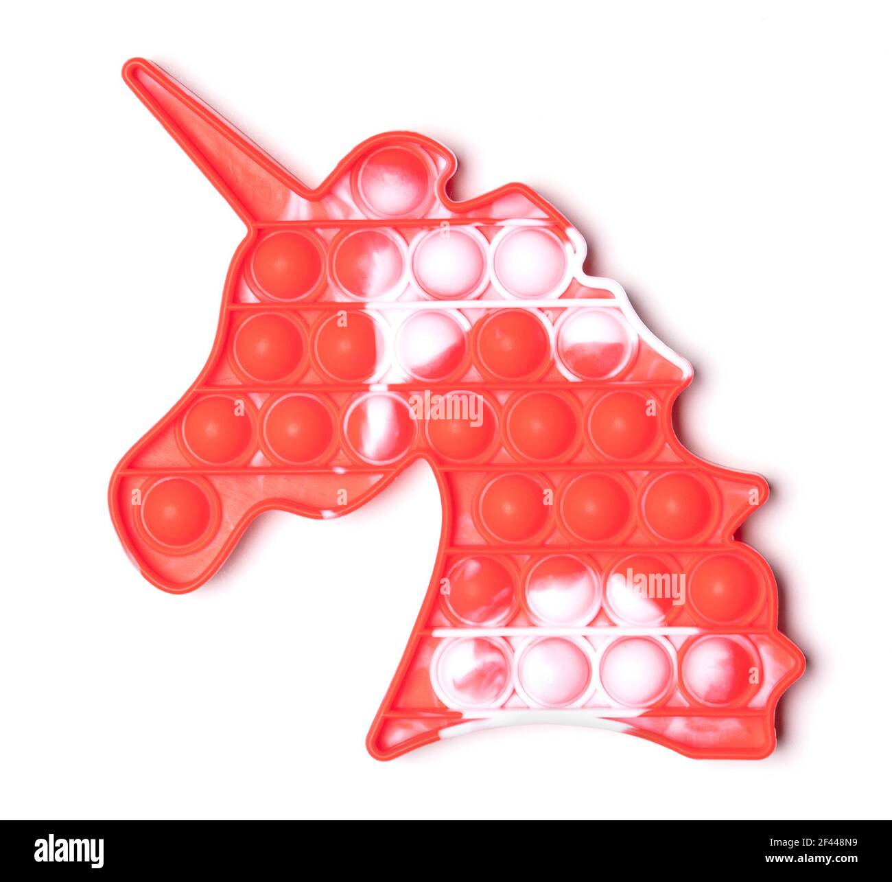 Push pop bubble fidget sensory toy, isolated Stock Photo - Alamy