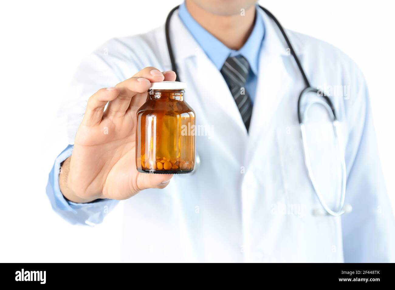Doctor giving prescription drug hi-res stock photography and images - Alamy