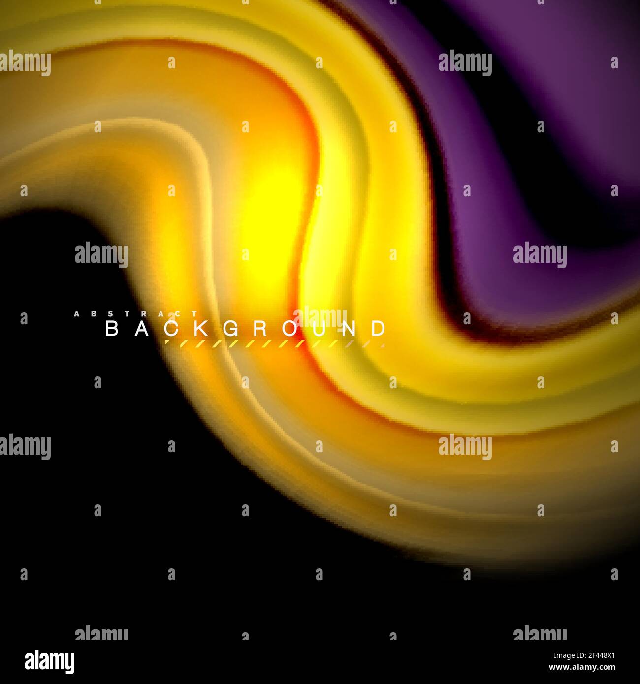 Fluid mixing colors vector wave abstract background design. Colorful ...