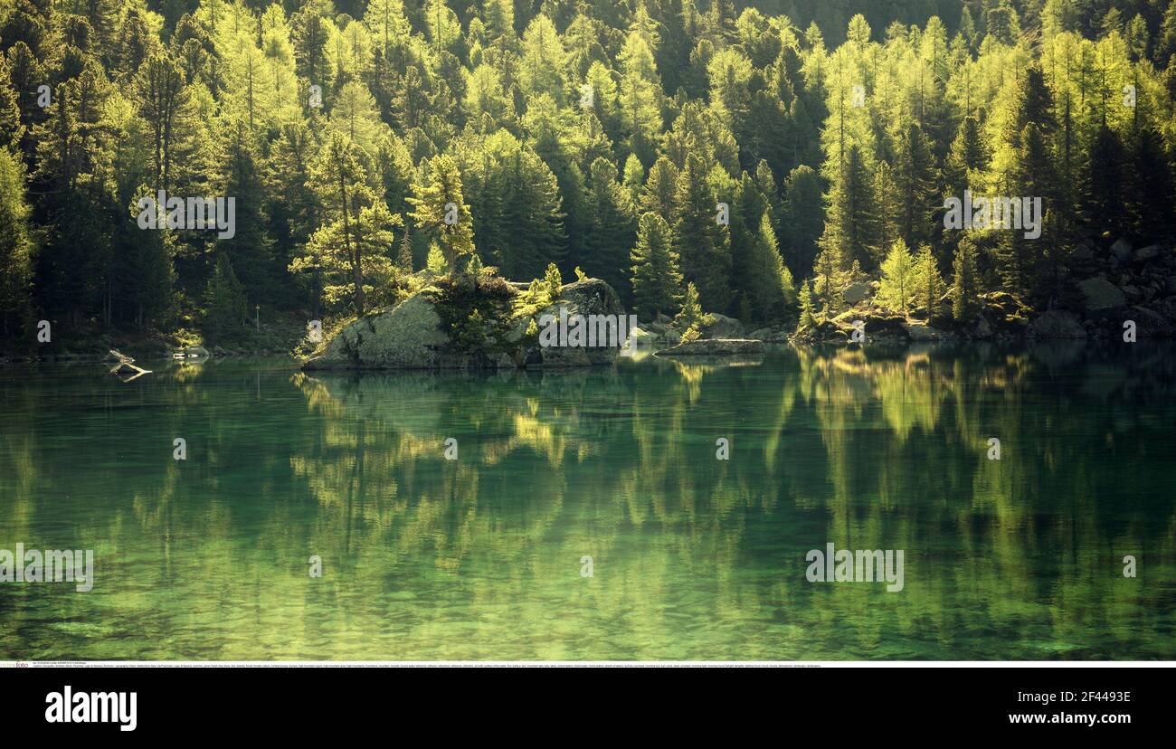 geography / travel, Switzerland, Alps, Val Poschiavo, Lago di Saoseo ...