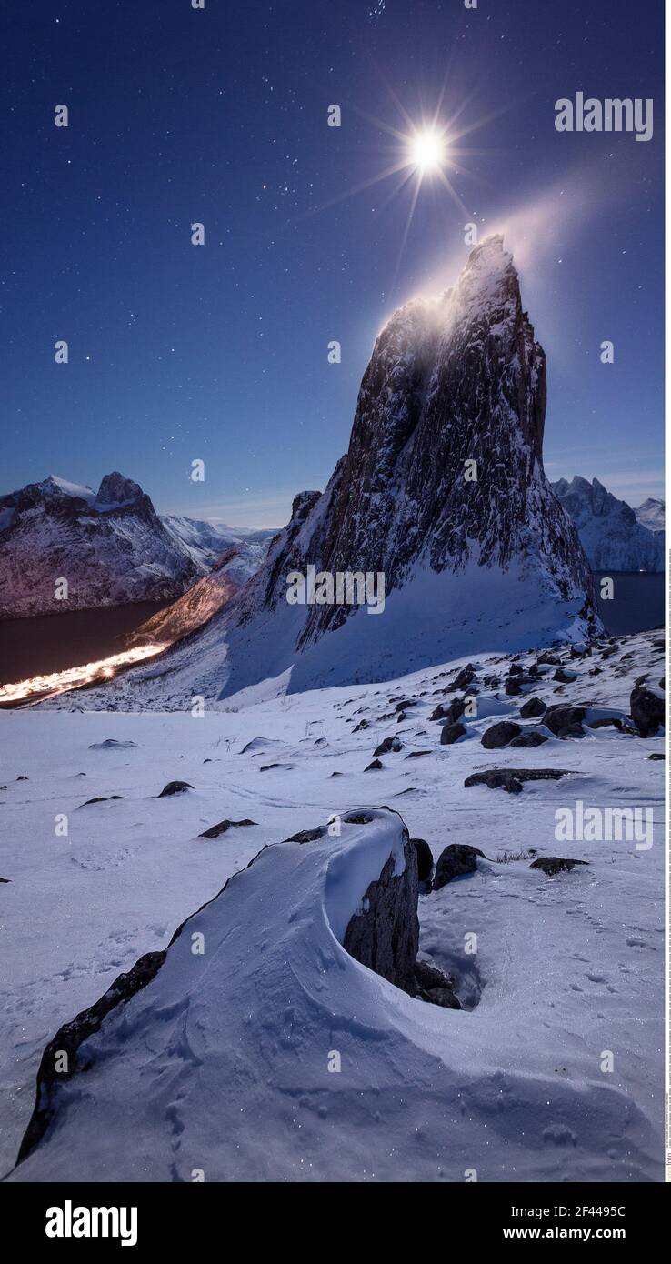 geography / travel, Norway, Senja, Segla, winter, Additional-Rights ...
