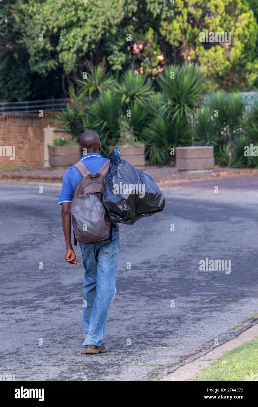 Homeless Black Man High Resolution Stock Photography and Images - Alamy
