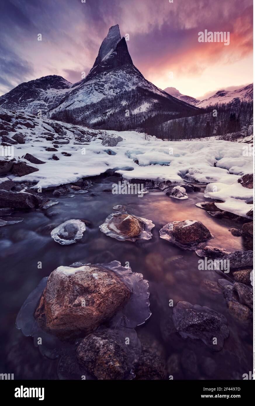 geography / travel, Norway, Stetinden, winter, Additional-Rights ...