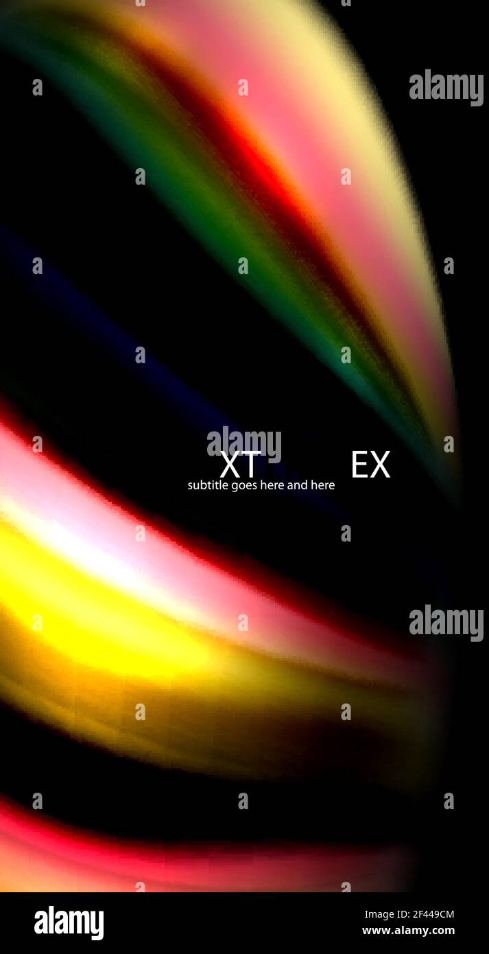 Blur color wave lines abstract background. Blur color wave lines ...