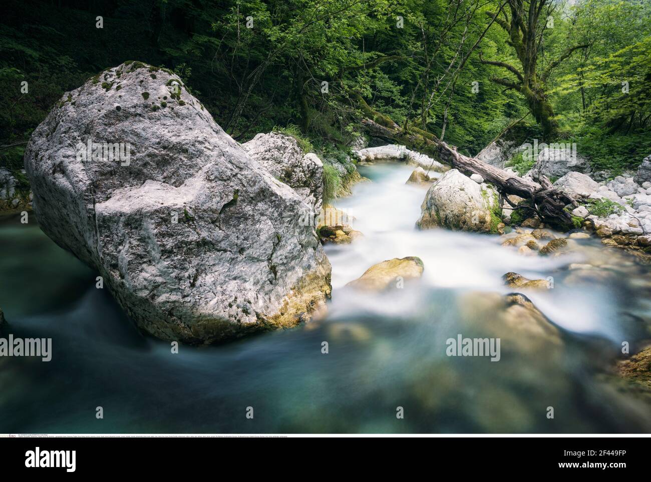 geography / travel, Slovenia, Triglav, Soca Valley, Isonzo, summer ...
