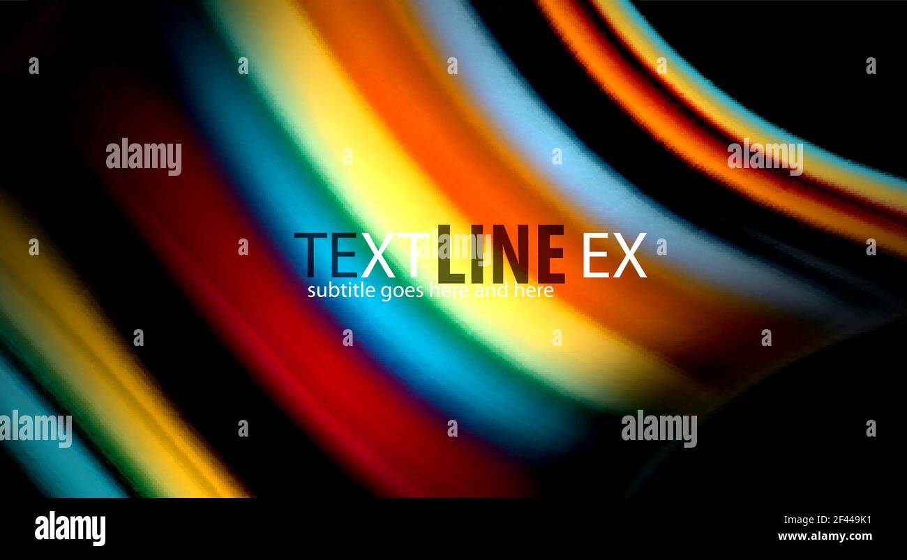 Blur color wave lines abstract background. Blur color wave lines ...