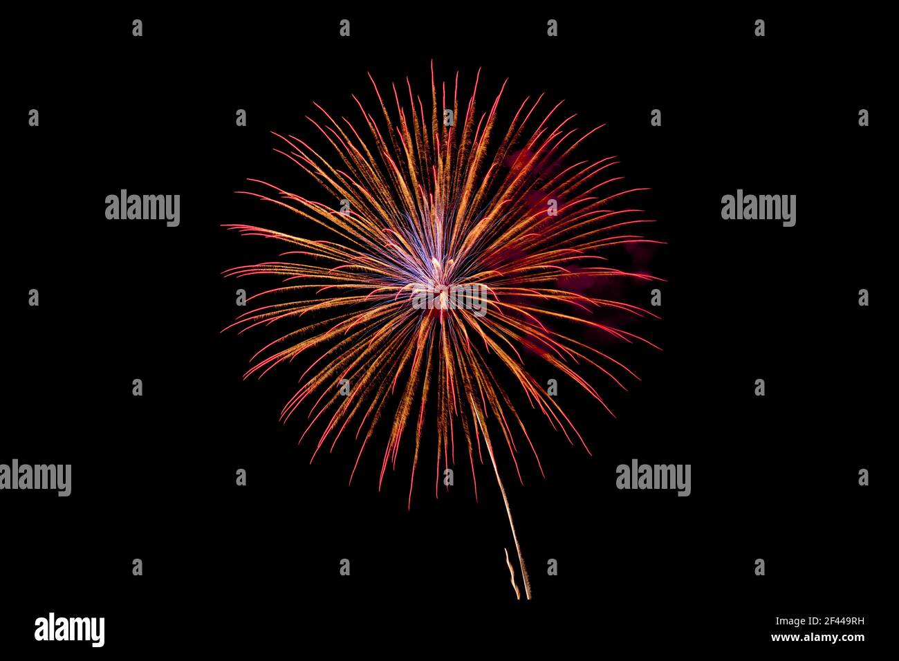 Single firework burst hi-res stock photography and images - Alamy