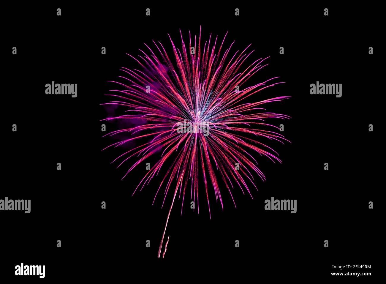 Single firework burst hi-res stock photography and images - Alamy