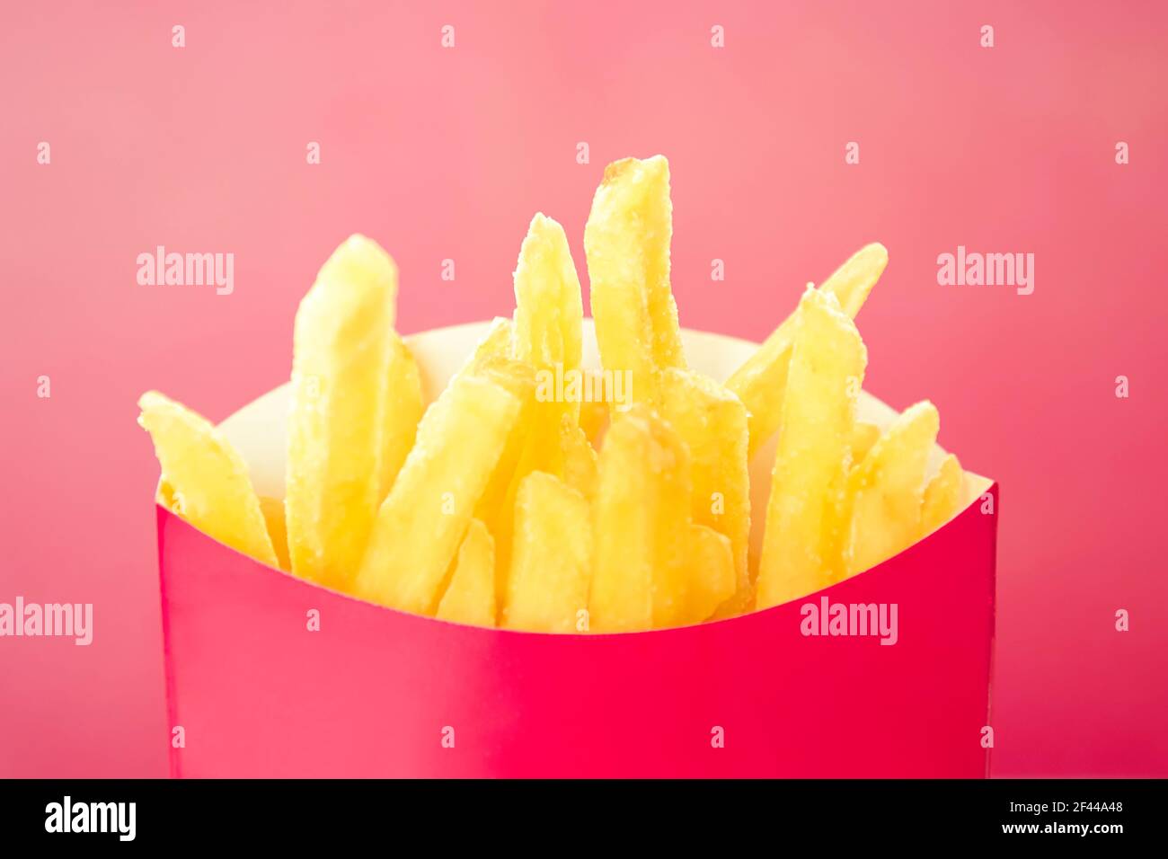 French fries or chips one of highest trans fat foods Stock Photo - Alamy