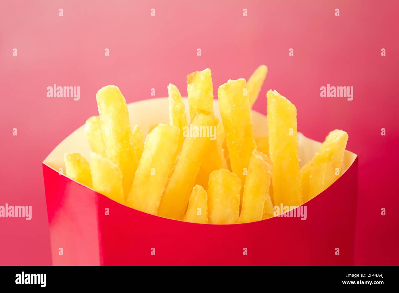 French fries or chips one of highest trans fat foods Stock Photo - Alamy
