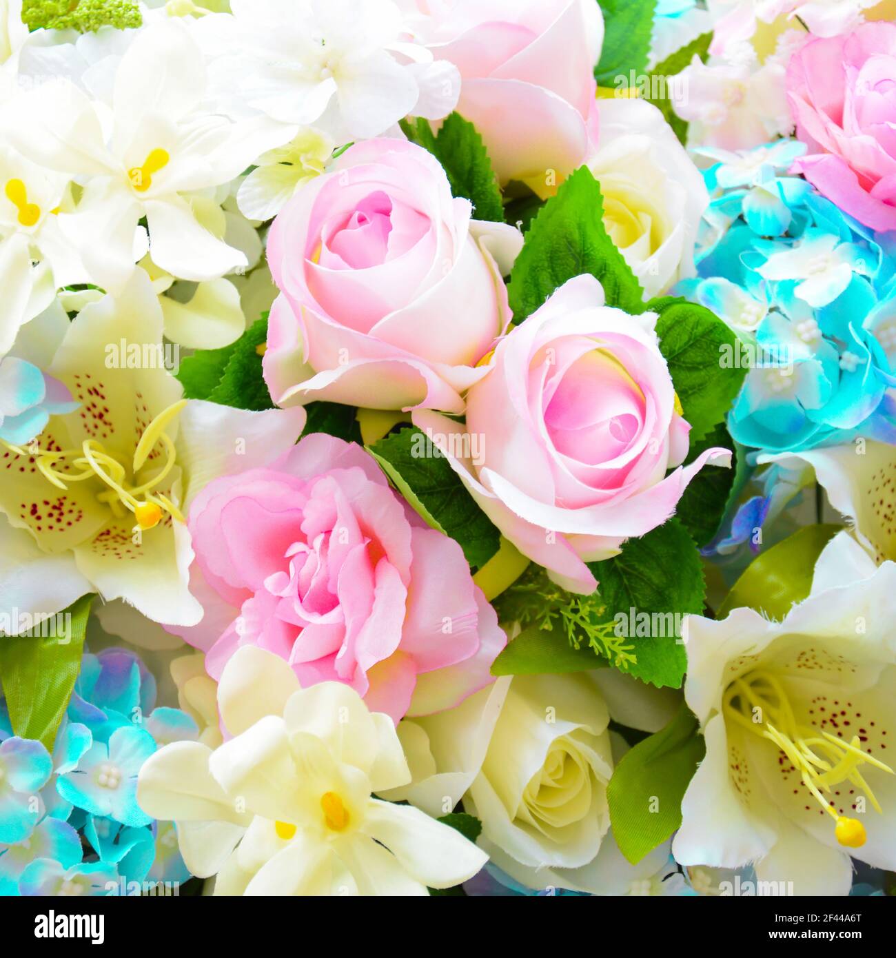 Beautiful soft color flower bouquet Stock Photo - Alamy